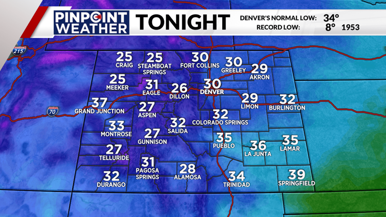 Denver weather: Snow and cold returns Friday during Pinpoint Weather ...
