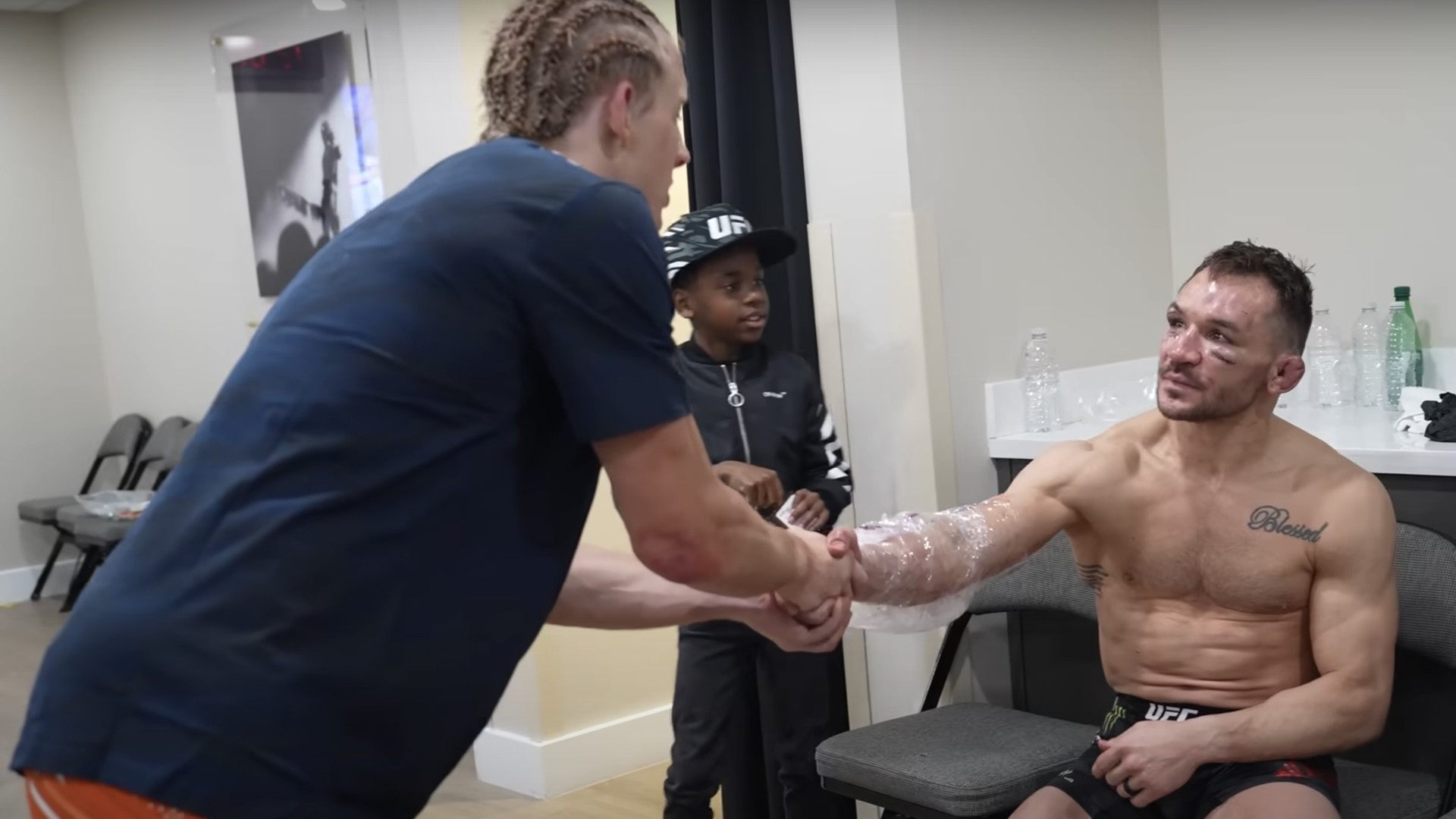 Watch Paddy Pimblett receive praise from Dana White, pay respects to ...