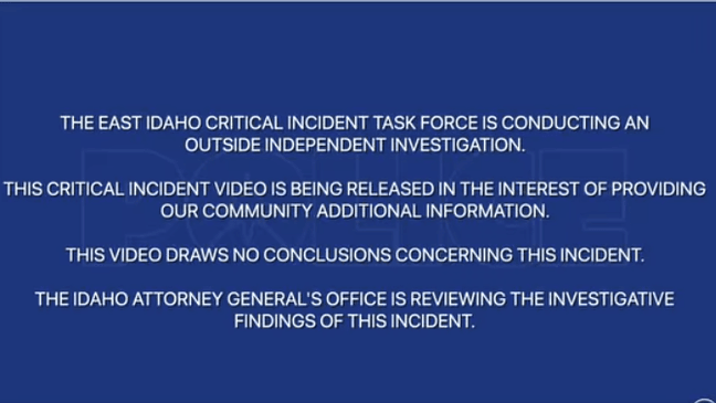 Pocatello Police release incident video in shooting death of Victor Perez