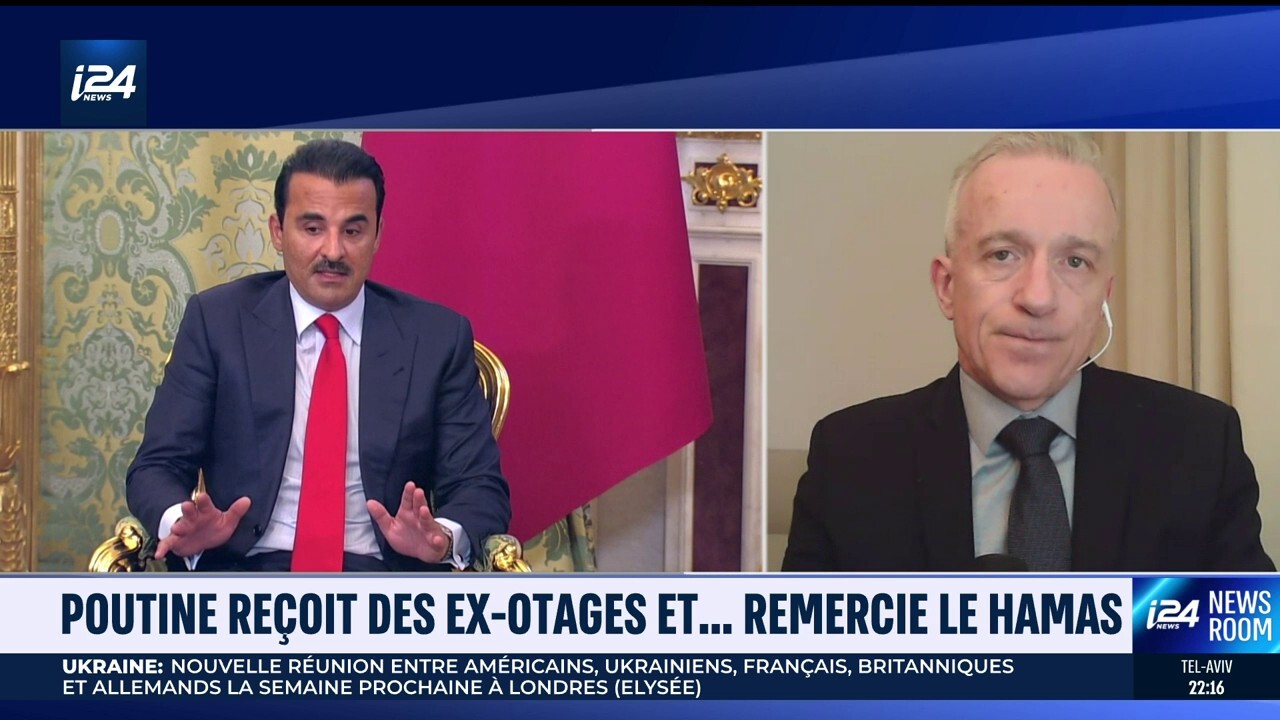 Poutine reçoit des ex-otages israéliens et remercie le Hamas ...