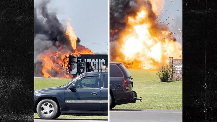 'Jesus Bus' Explodes on Louisiana Roadway, on Video