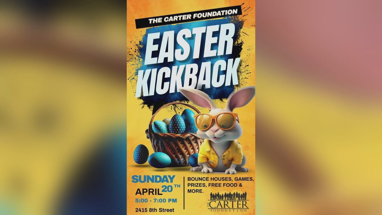 The Carter Foundation hosts its Easter Kickback