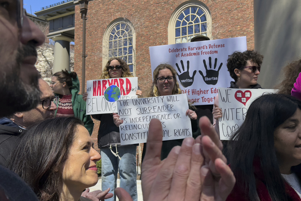 University protests blast Trump's attacks on funding, speech and ...