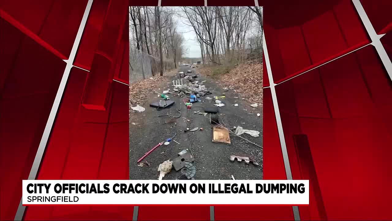 Springfield officials catch 1.5 tons of illegal dumping on camera