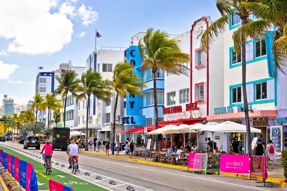 The Pastel-Colored Miami Boulevard with 24/7 Nightlife, Beautiful Beach ...