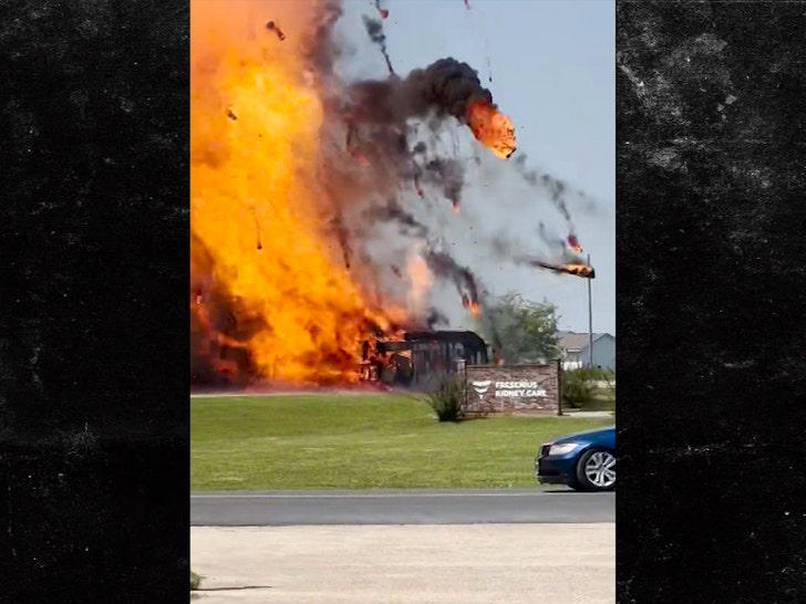 'Jesus Bus' Explodes on Louisiana Roadway, on Video