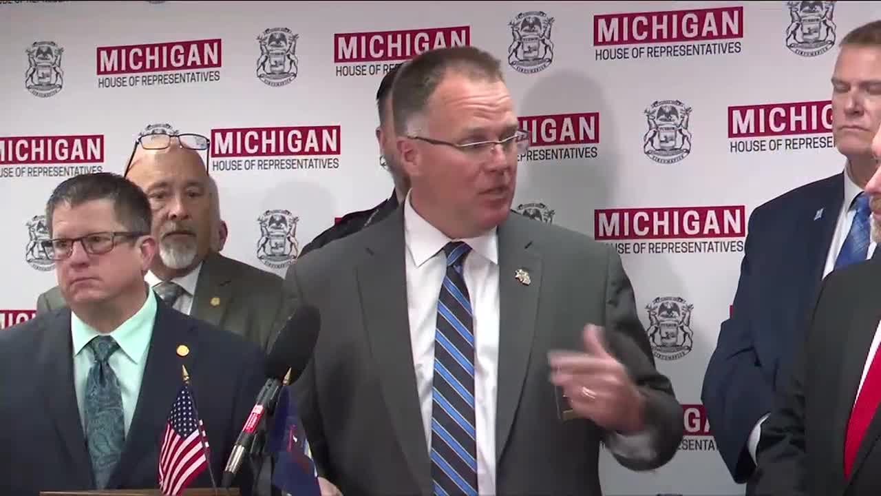 Michigan lawmakers unveil police funding plan to crackdown on violent crime