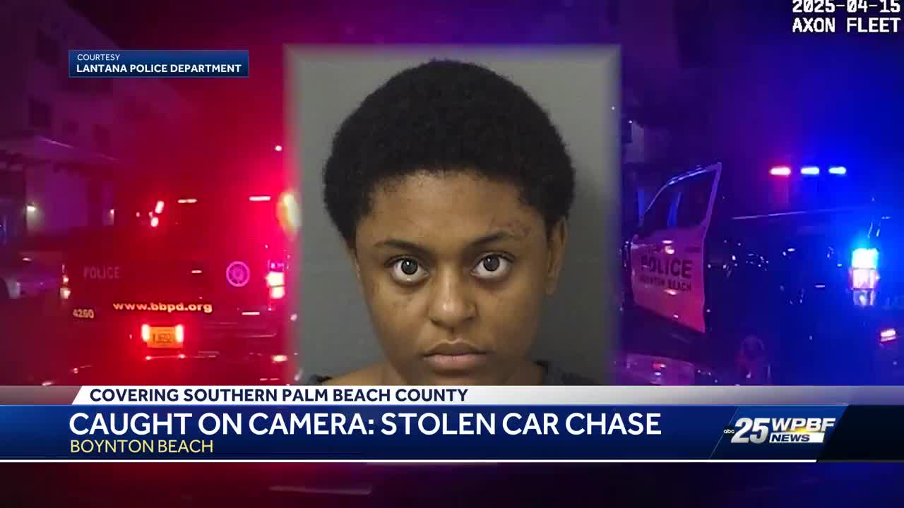 Boynton Beach woman arrested, accused of multi-city high-speed chase in ...