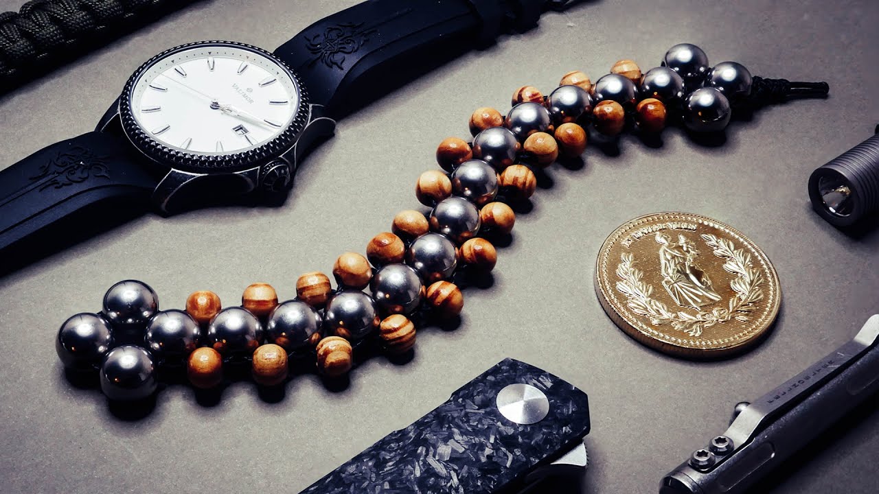 DIY paracord chetki: How to make Russian jail beads step by step