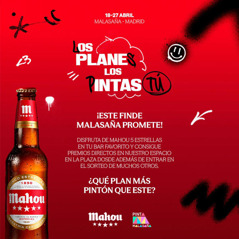 Mahou Cinco Estrellas llena de arte, sabor y premios las calles y los ...