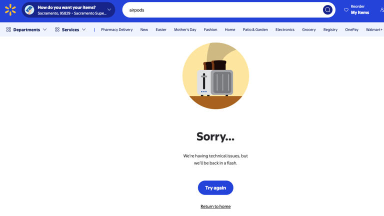 Walmart's online store was down – here's the latest on the shopping ...