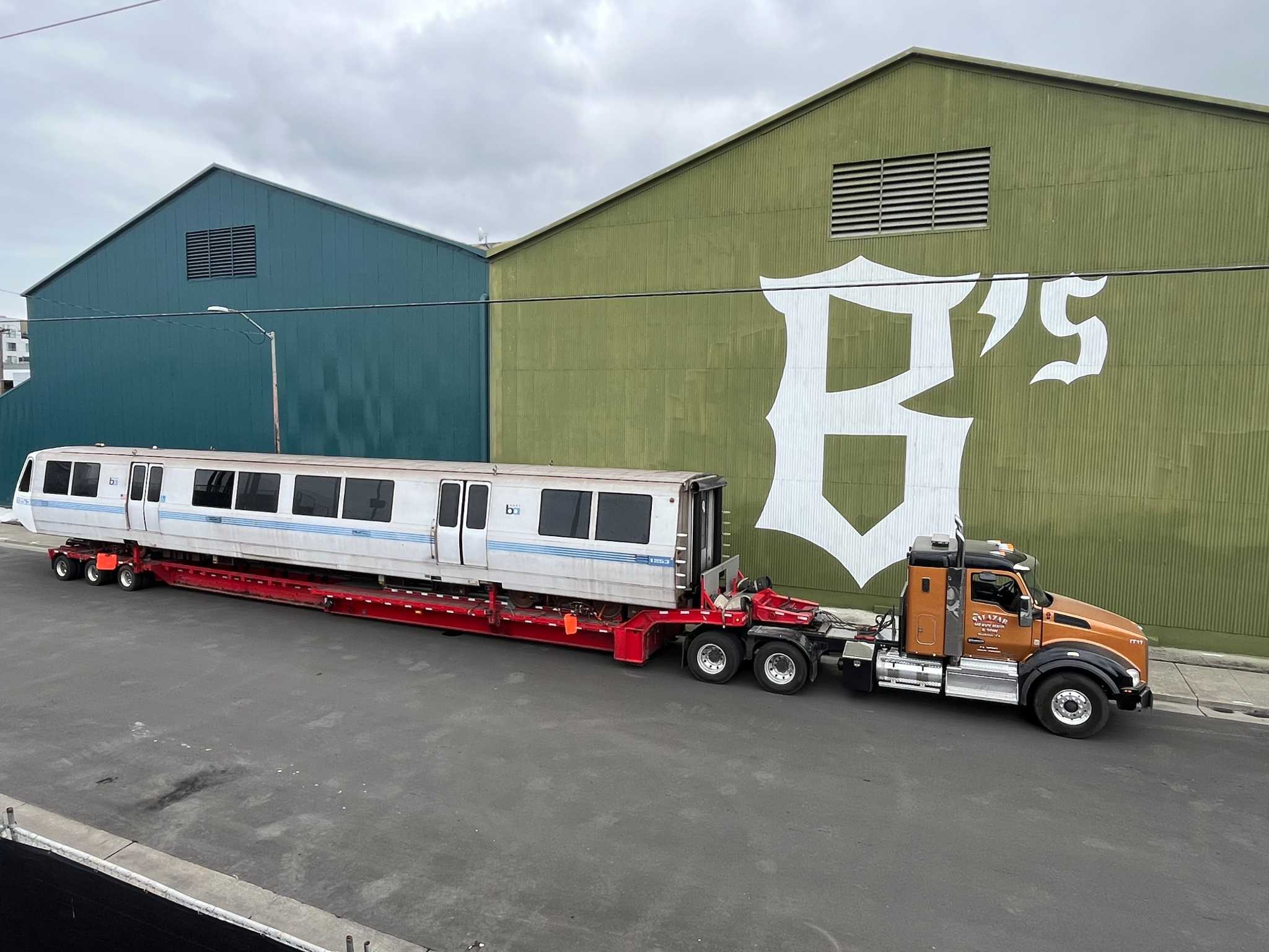 An old BART car will transform into a concession stand for the Oakland ...