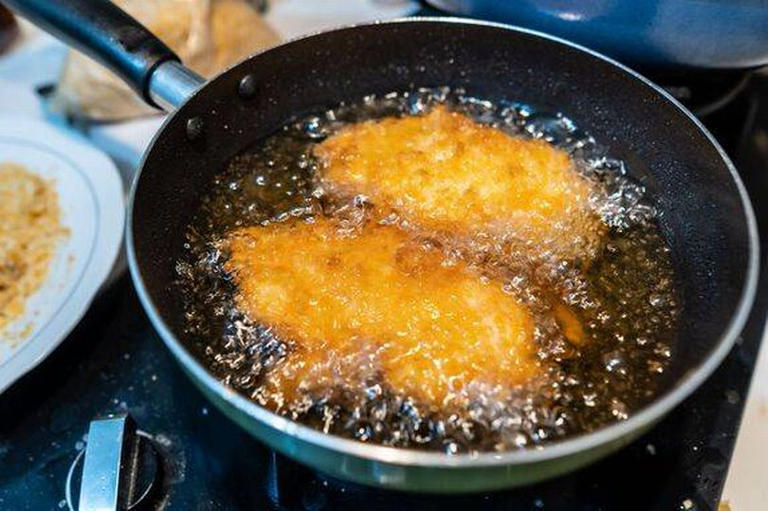 Nigella Lawson's chicken schnitzel with bacon and white wine is ready ...