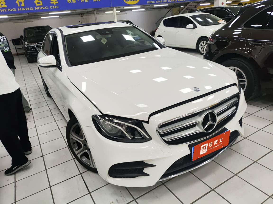 奔驰 奔驰E级 2016款 E 300 L 运动时尚型实拍图