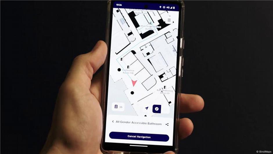Barrier-free navigation in buildings