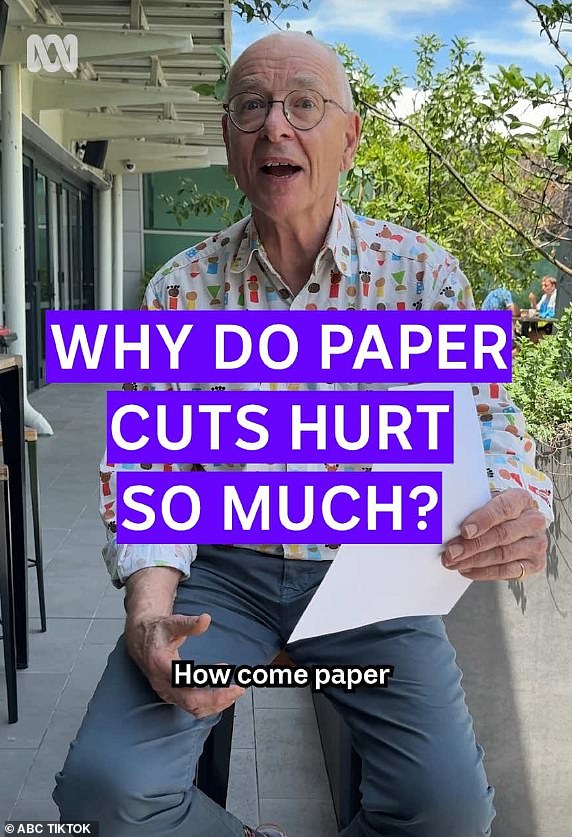 Dr Karl reveals why paper cuts hurt so much