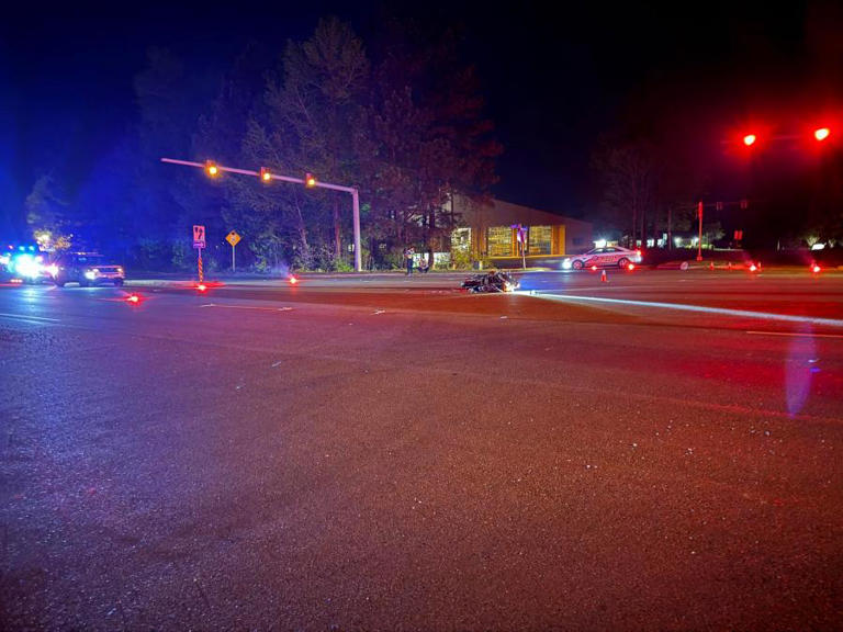 Motorcyclist fighting for life after vehicle pulls out in front of them ...