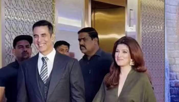 Kesari 2 Special Screening: Twinkle Khanna And Husband Akshay Kumar ...