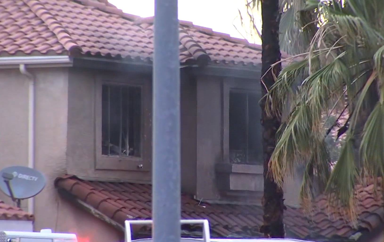 Woman hospitalized for smoke inhalation after house fire in North Las Vegas