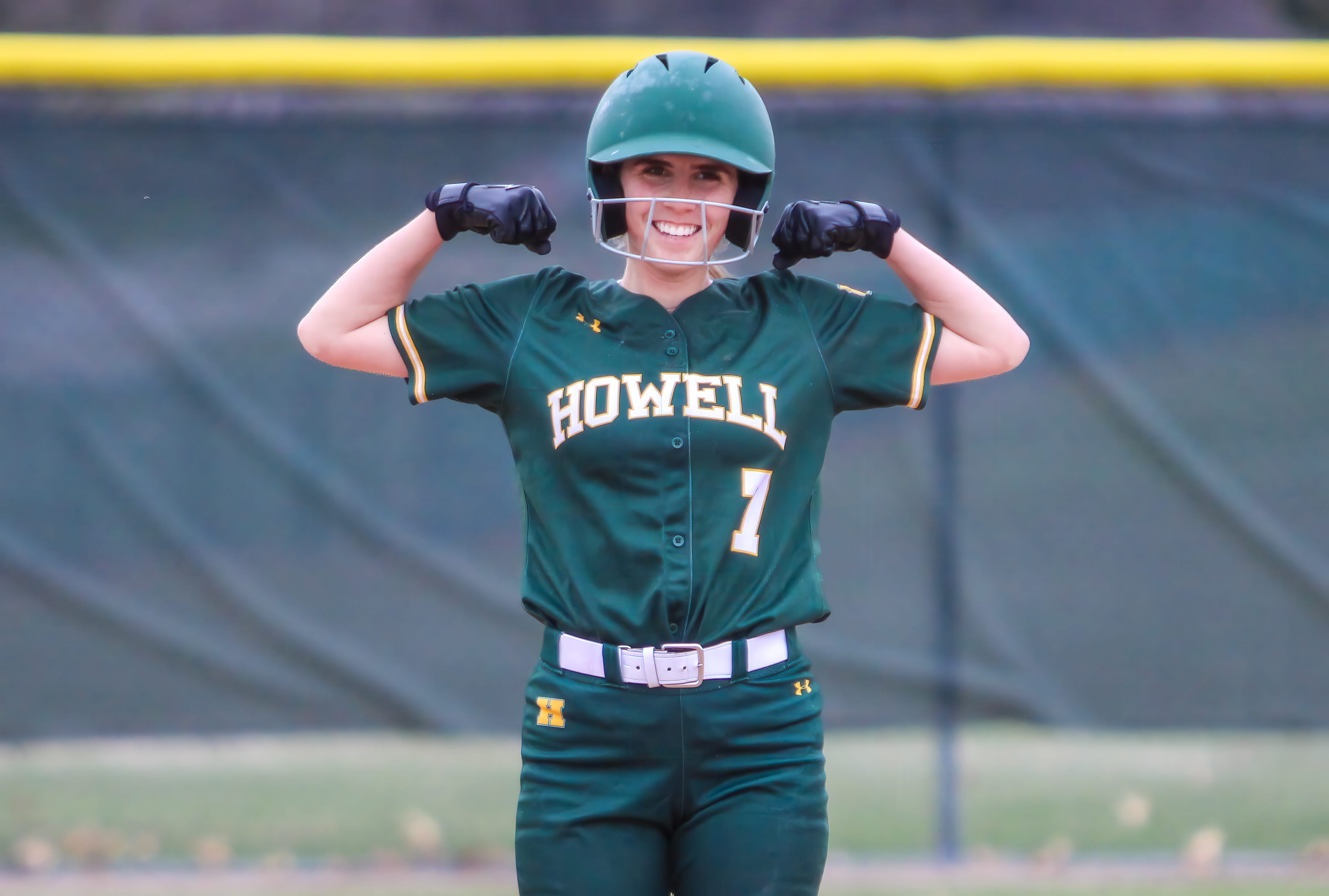 Howell softball freshman makes case for more starts in sweep of Fowlerville