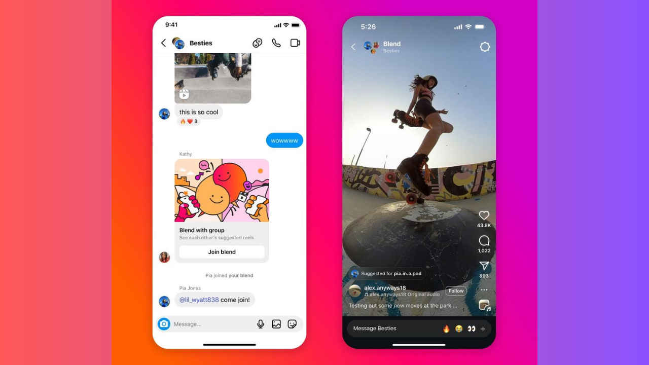 Instagram’s Blend feature lets you share a Reels feed with friends: How ...