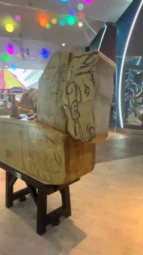 See The Build Stages of this Cruise Ship Carousel On Royal Caribbean