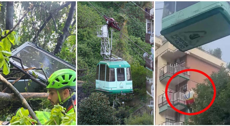 Funivia del Monte Faito, i sopravvissuti: «Un balzo improvviso, poi ...