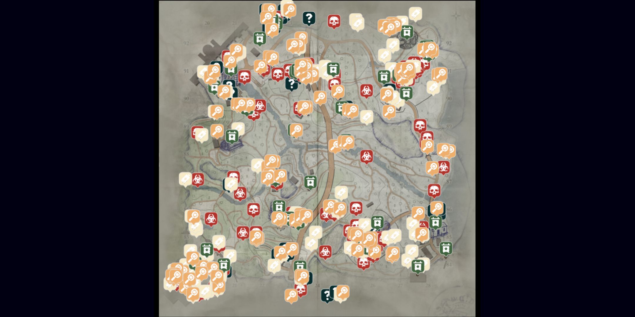 Atomfall - Interactive Casterfell Woods Map