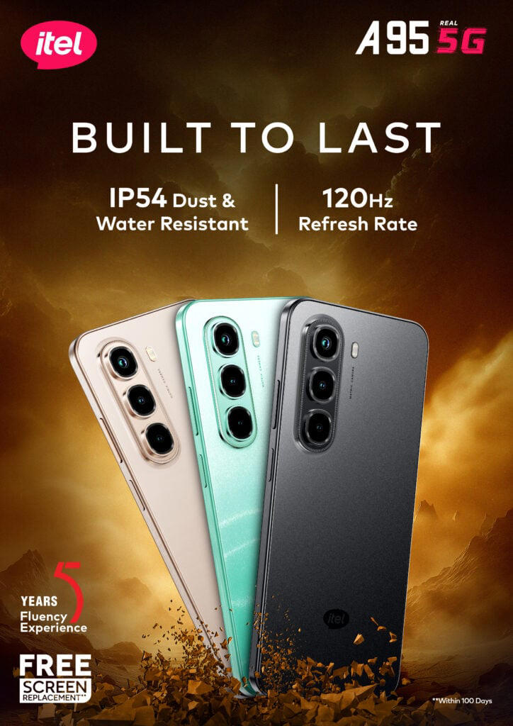 Itel A95 5G for Rs 9,599 offers 120Hz display, 50MP main camera, AI ...