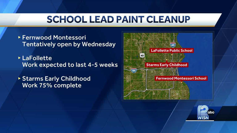Superintendent reveals timeline for reopening 3 MPS closed due to lead