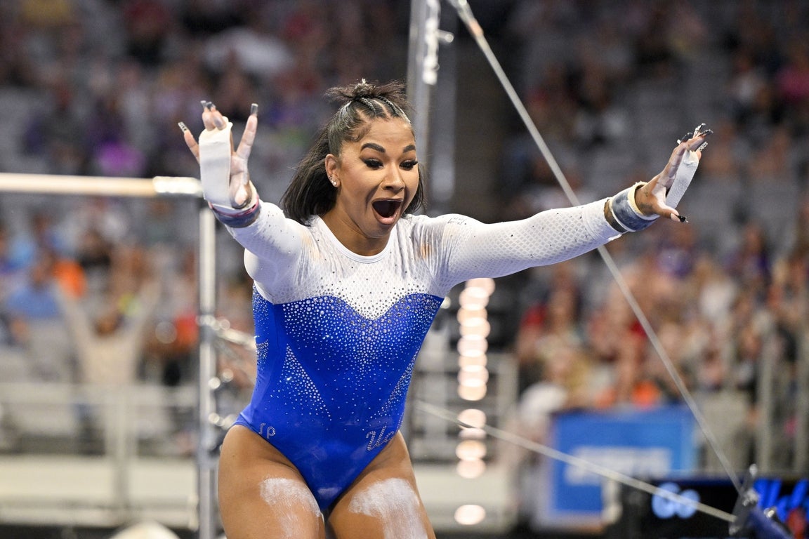 UCLA's epic run women's gymnastics final run, in photos