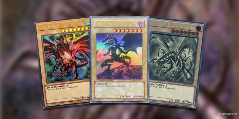 The Most Valuable Red-Eyes Black Dragon Cards In The YGO TCG