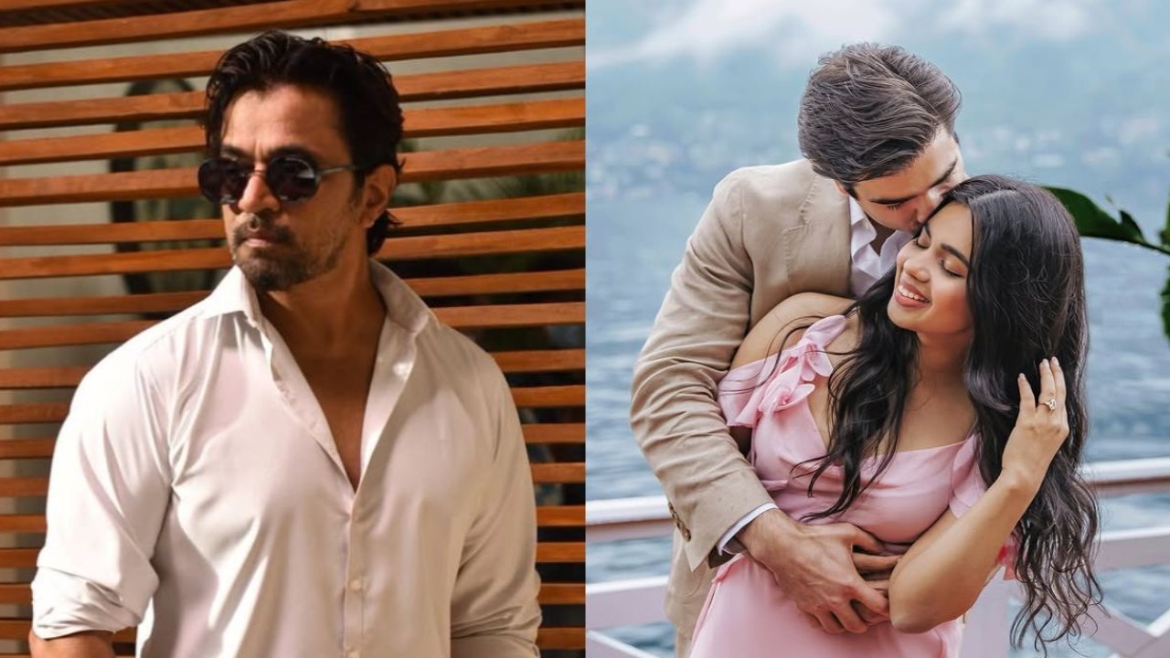Arjun Sarja’s younger daughter Anjana gets engaged to long-term ...