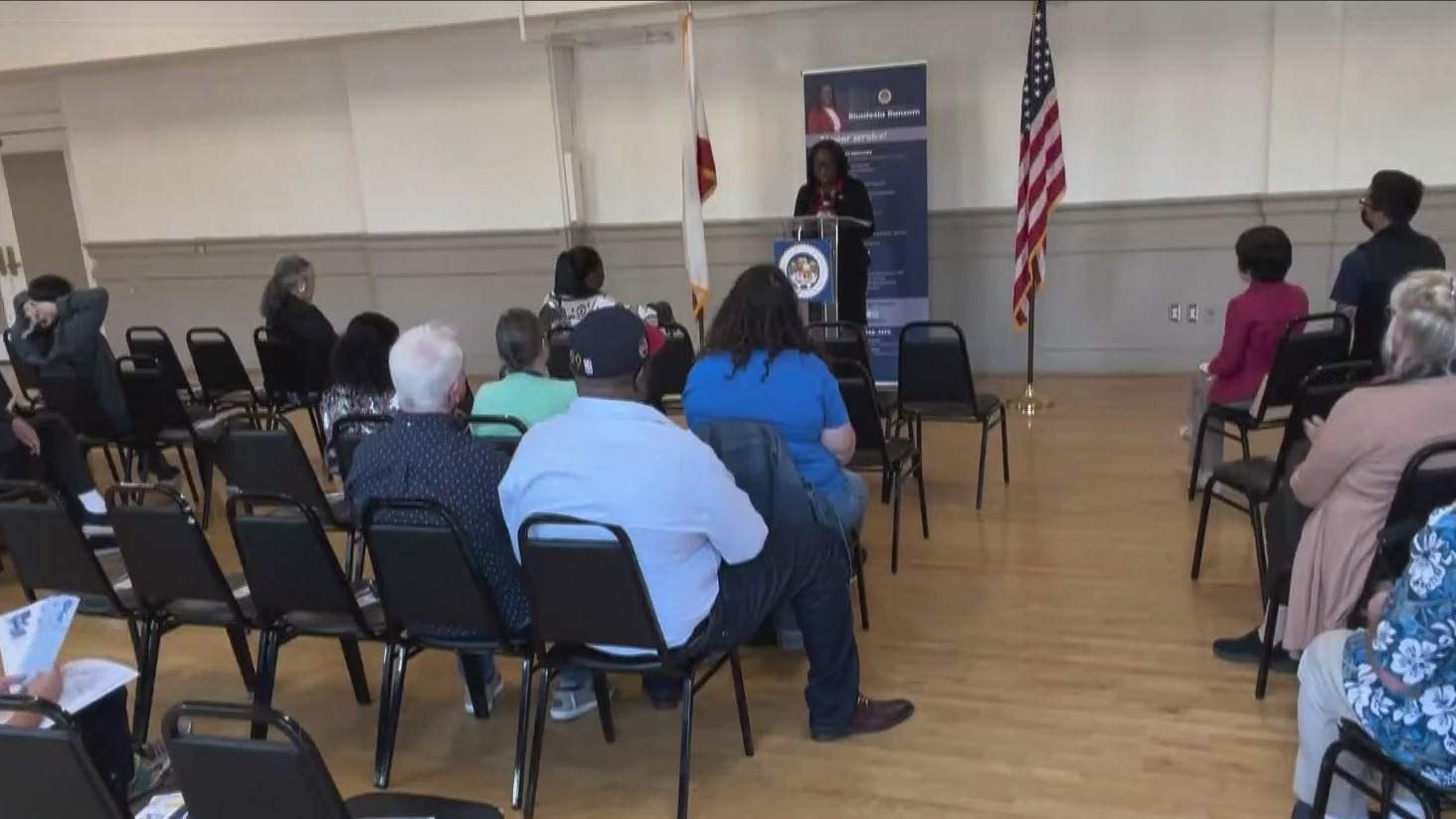 Assemblymember Rhodesia Ransom holds town hall in Stockton
