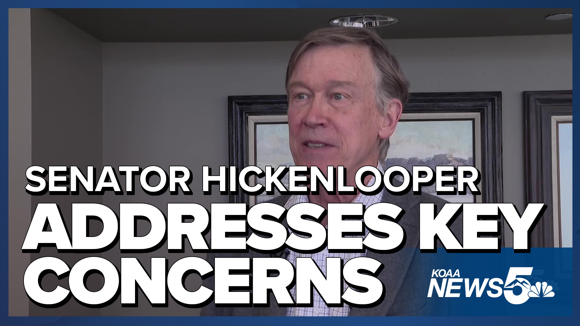 Sen. Hickenlooper addresses key concerns at Colorado Springs town hall