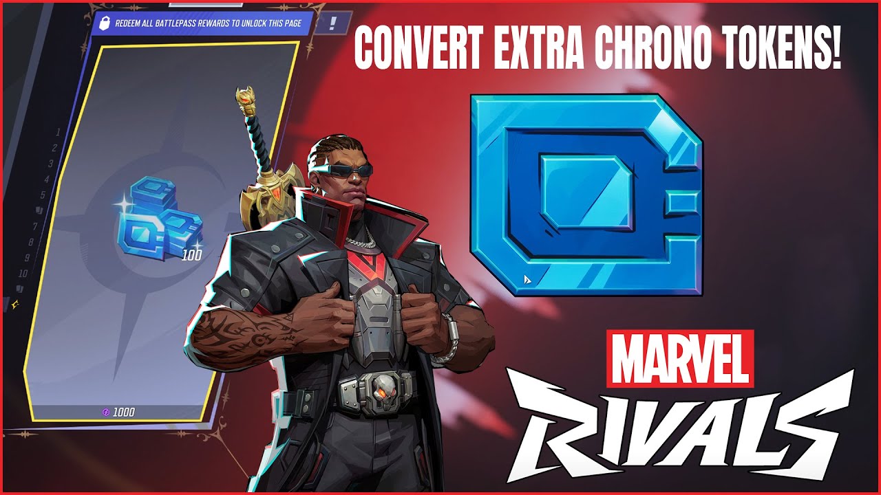 Marvel Rivals Extra Chrono Tokens Now Convert to Units