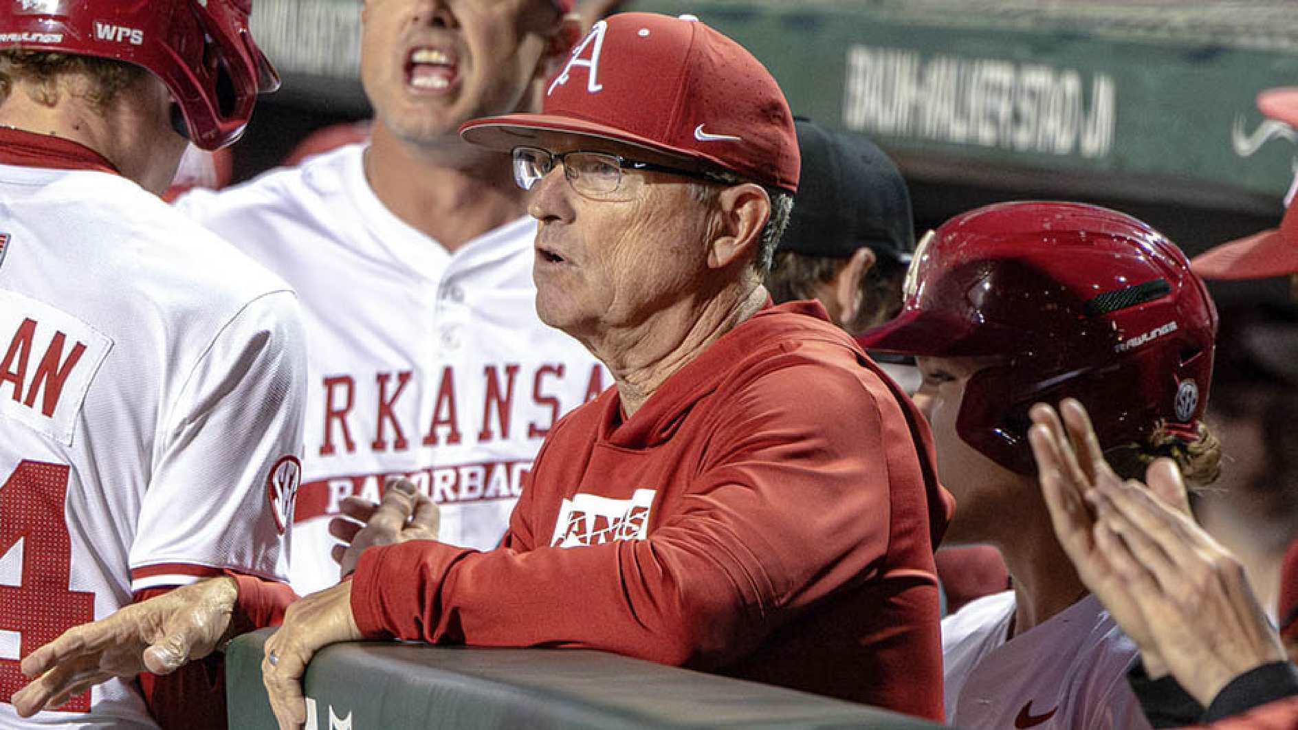 Razorbacks coach Dave Van Horn after 7-4 loss to red-hot Texas A&M
