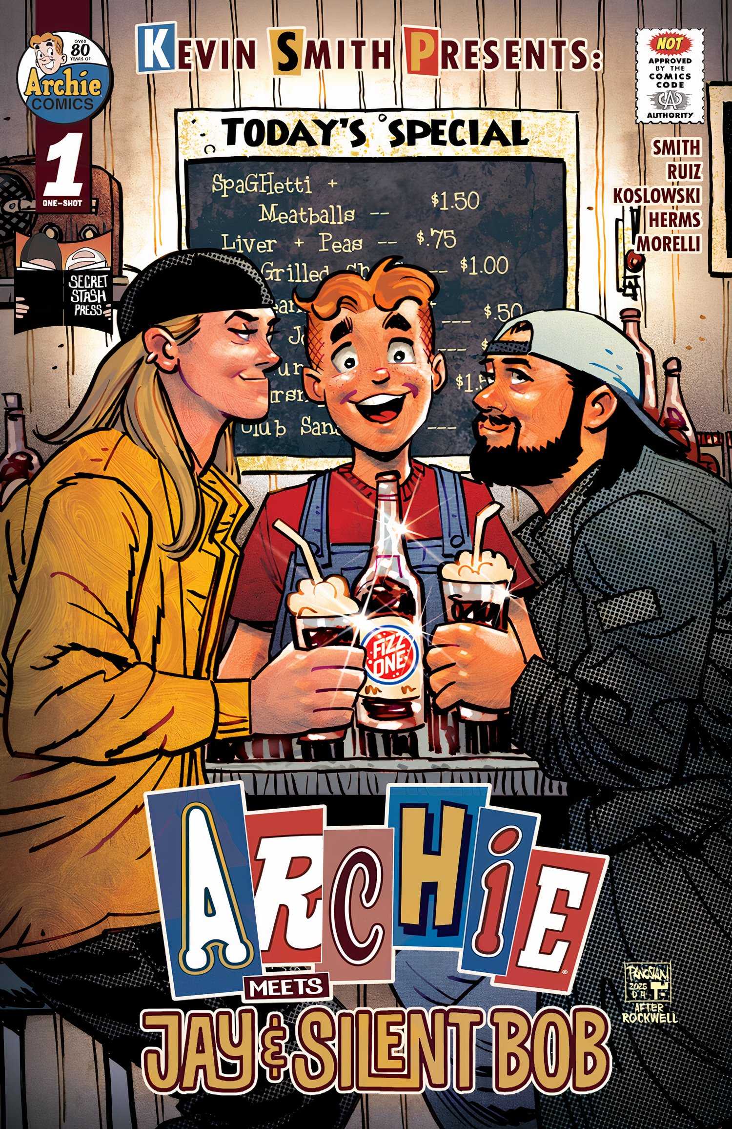 Jay And Silent Bob's Movie Canon Welcomes Archie in New Official Comic Art (Exclusive)