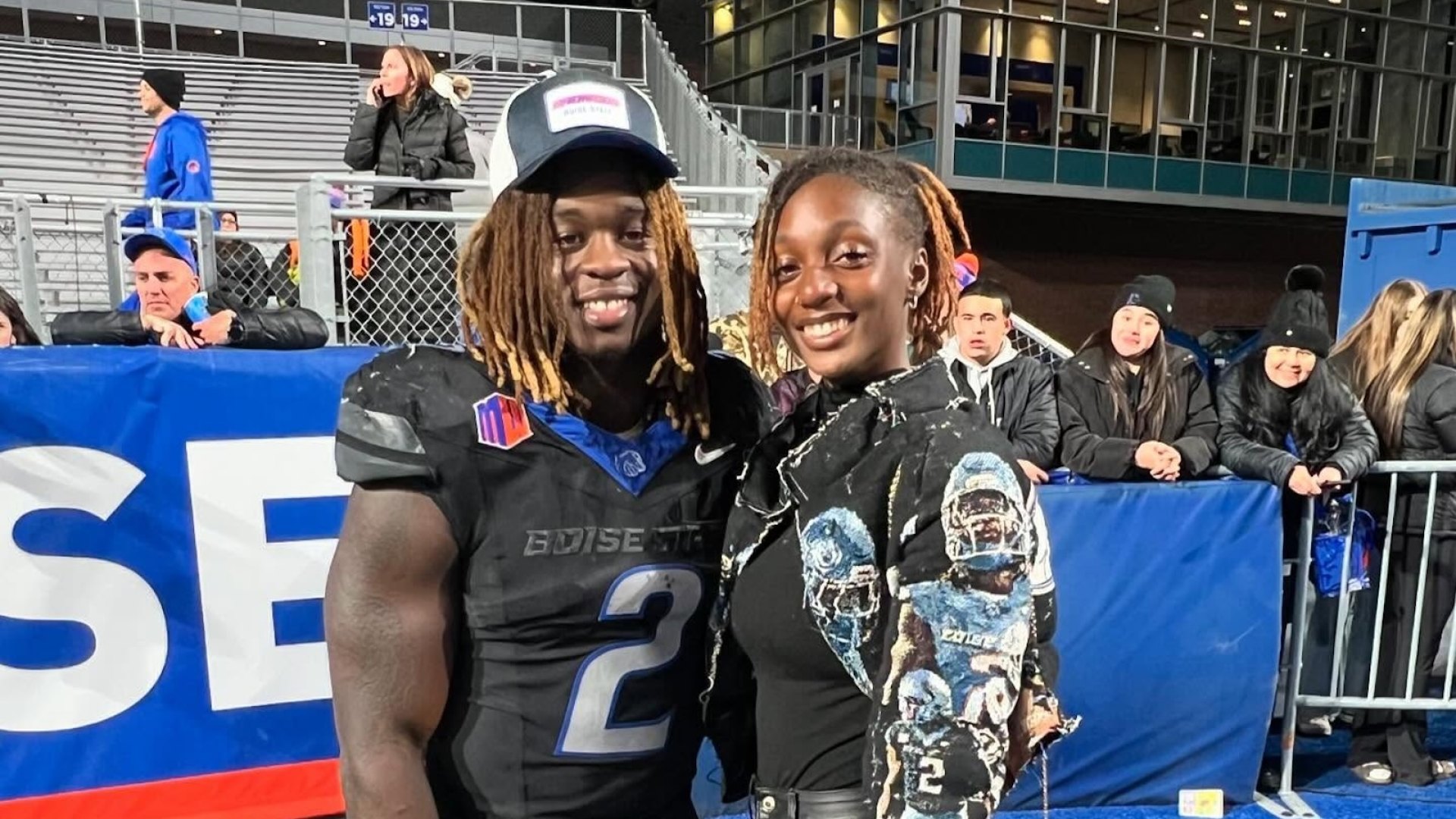 Boise State's Ashton Jeanty and Gabrielle Miller's Relationship Timeline