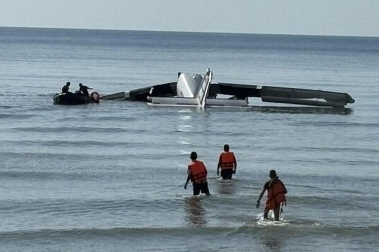 Thailand plane crash horror as aircraft plunges into sea killing all ...