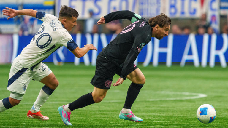 Whitecaps top Messi, Inter Miami in first leg of Concacaf Champions Cup ...