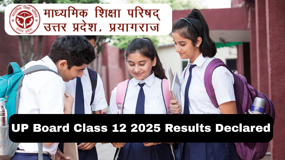 UP Board Result 2025: Class 12 Results OUT At upresults.nic.in; Direct ...