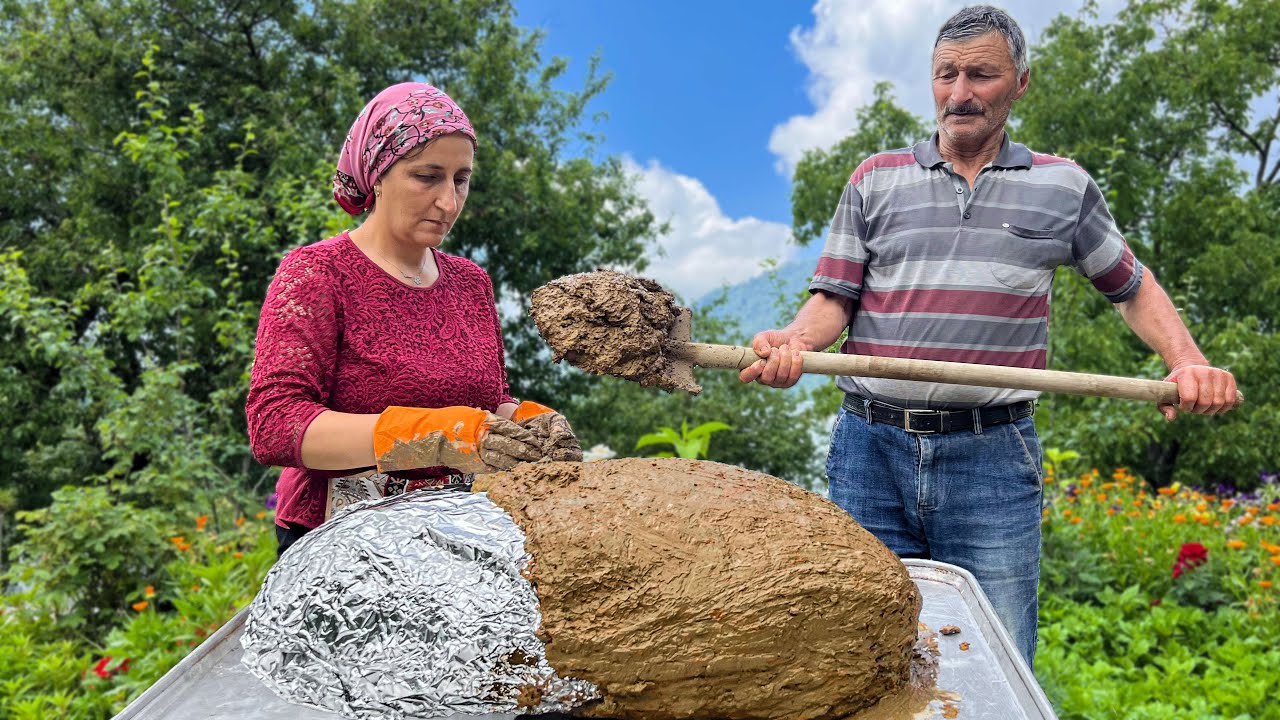 We cooked lamb the way it was done centuries ago