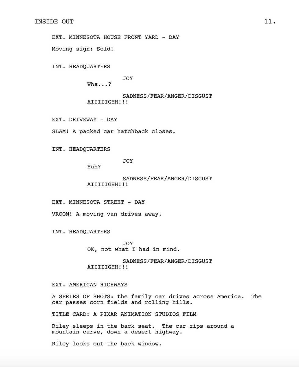 Writing Screenplays for Animation: A Beginner's Guide