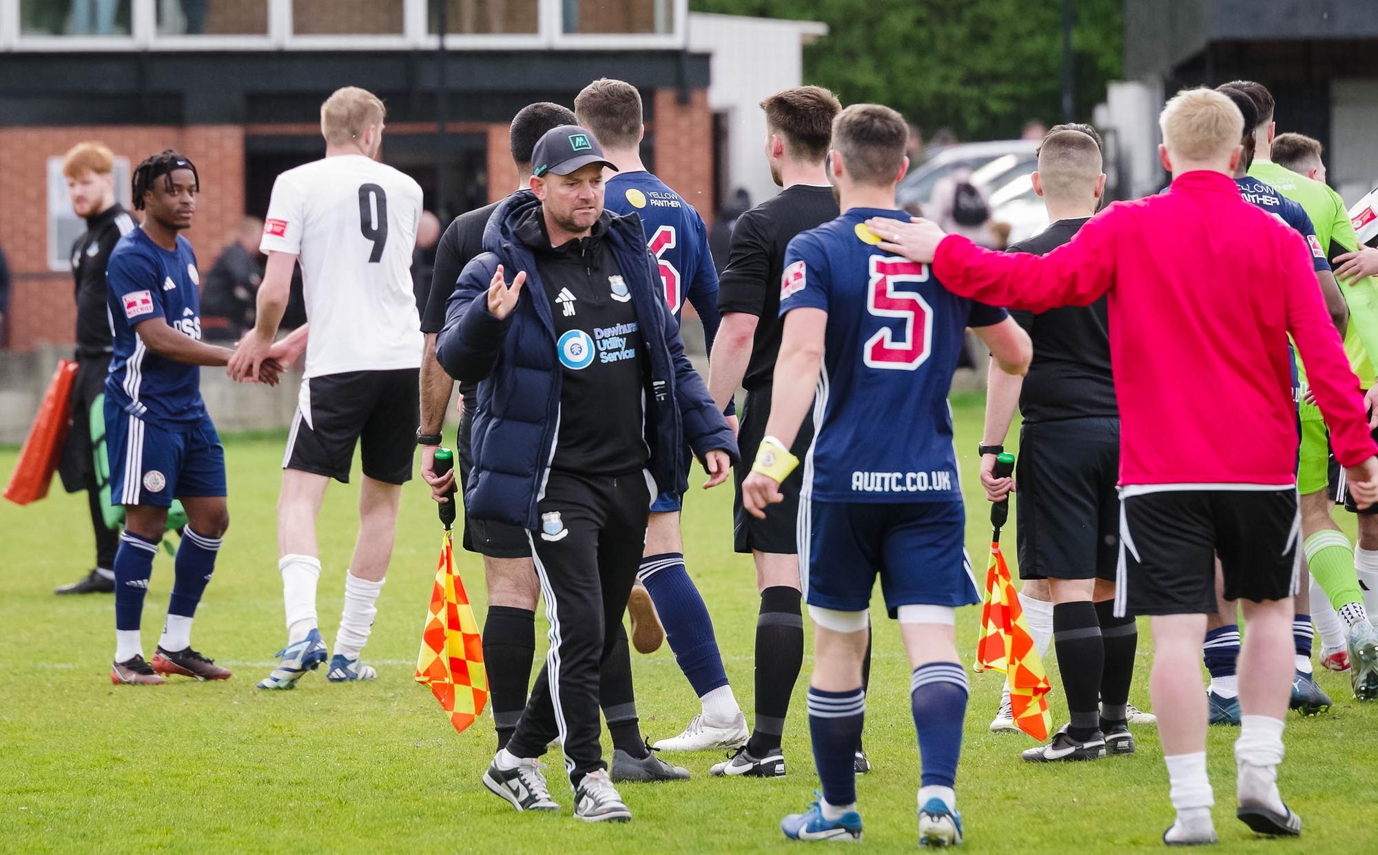 Huge relief for boss Jamie Milligan after guiding Bamber Bridge to safety