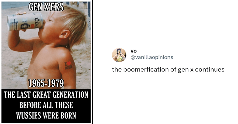 Boomer Style Gen X Meme Inspires Brutal Thread About Generational Cringiness