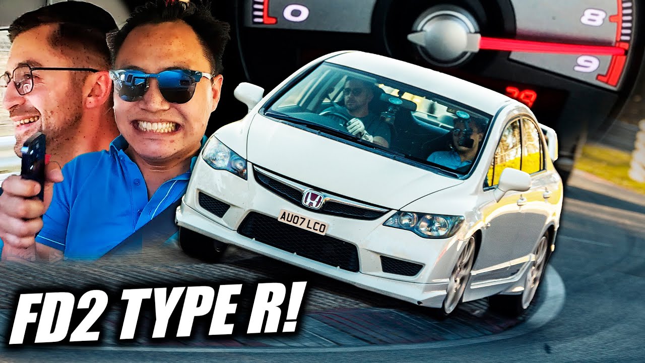 REV LIMITER MADNESS: Honda Civic FD2 Type R Screams Through Nürburgring ...