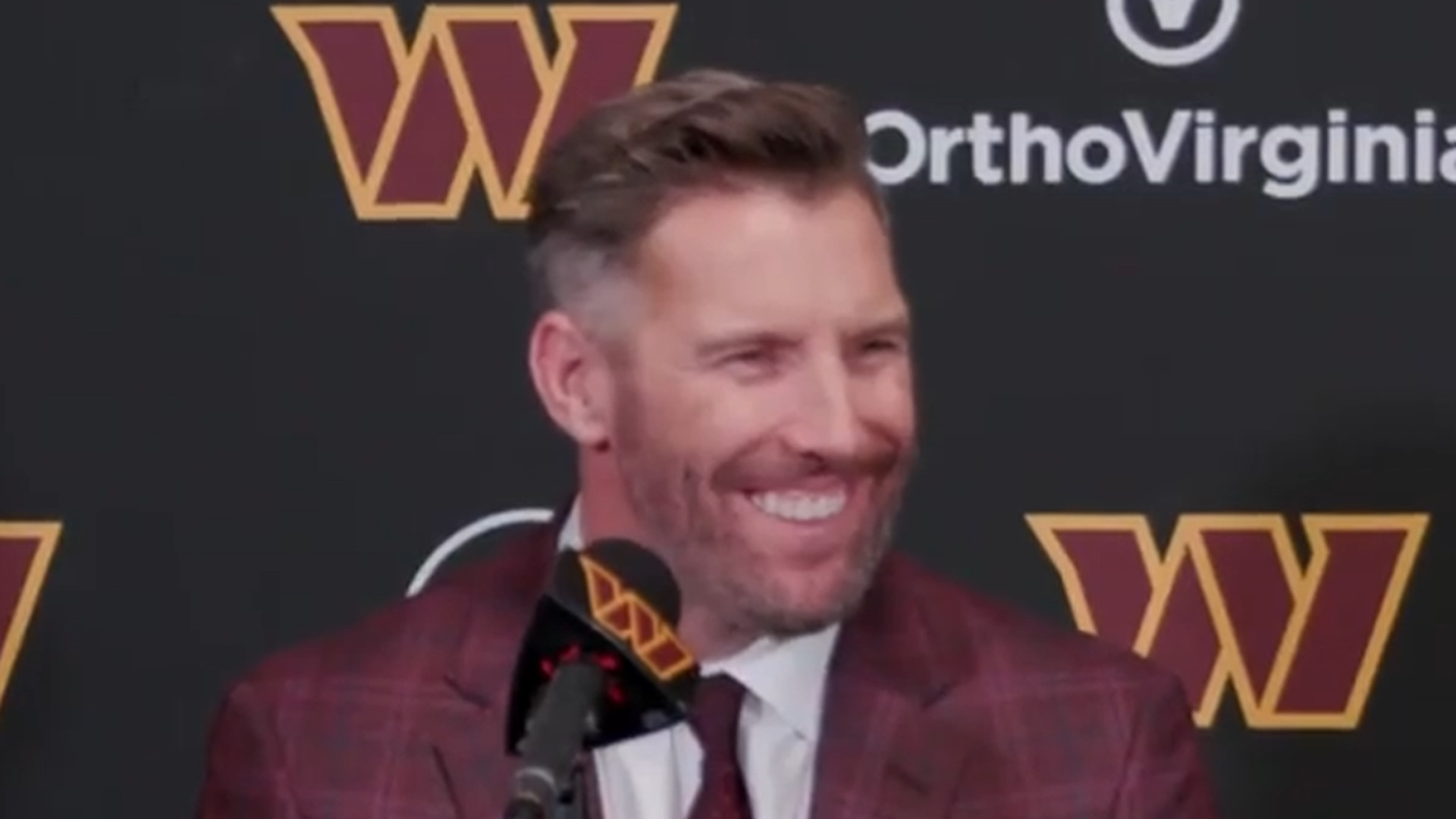 Adam Peters and Josh Conerly Jr talk about the Washington Commanders ...