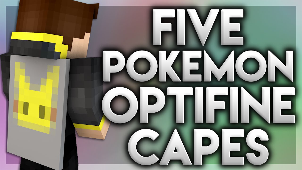 5 Pokemon Optifine Cape Designs - Cool Pokemon Optifine Capes