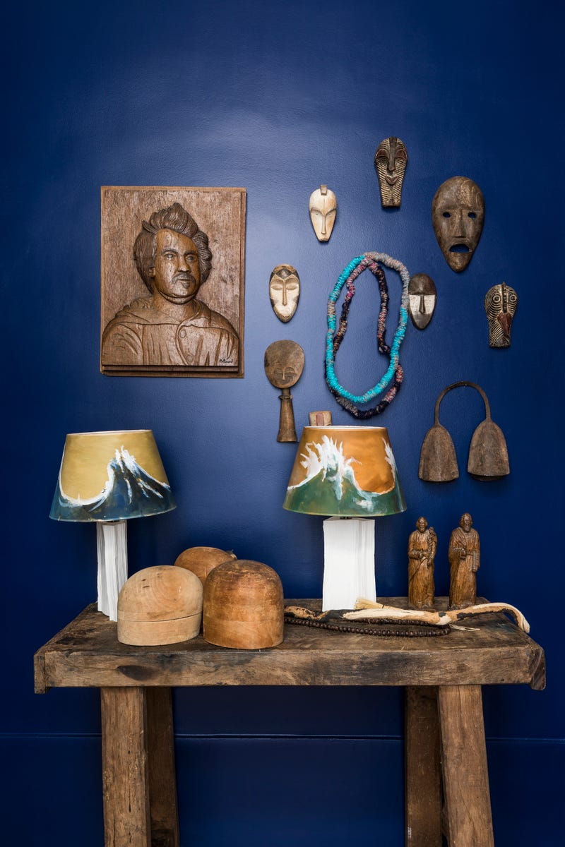 La oficina de Valérie Solvit, la divulgadora de arte y coleccionista más atípica y exquisita de ...